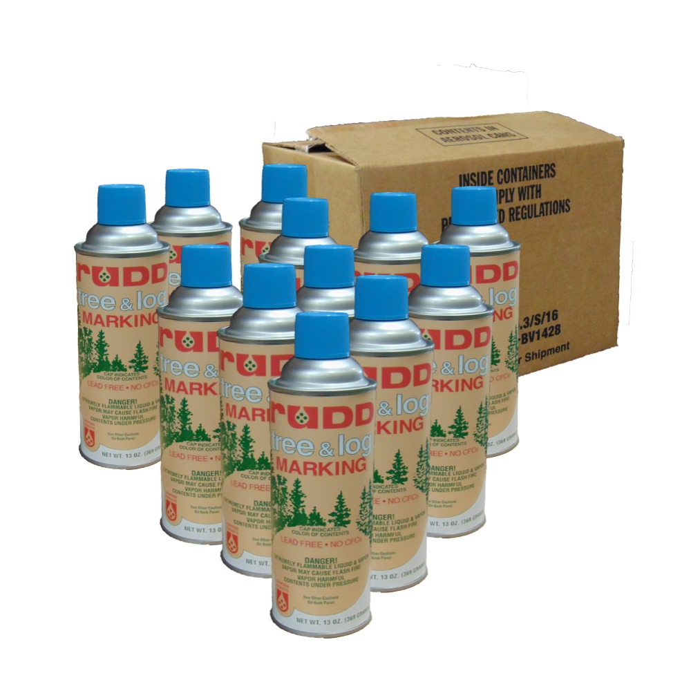 Highball Tree & Log Marking Spray Paint, Blue - Dozen - Walmart.com