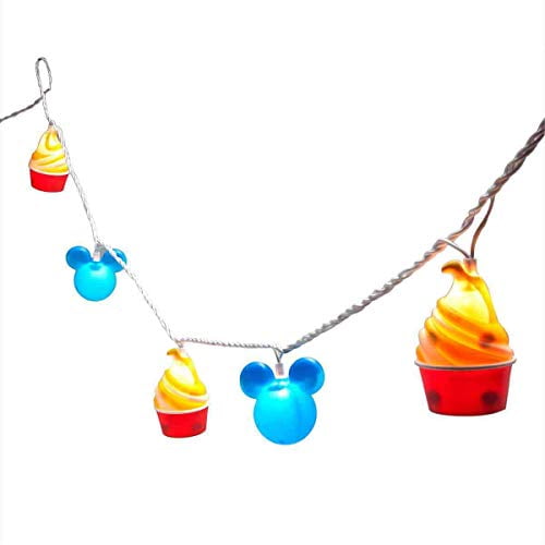 Disney String Lights Set Disney Treats Park Food Icons - Walmart.com