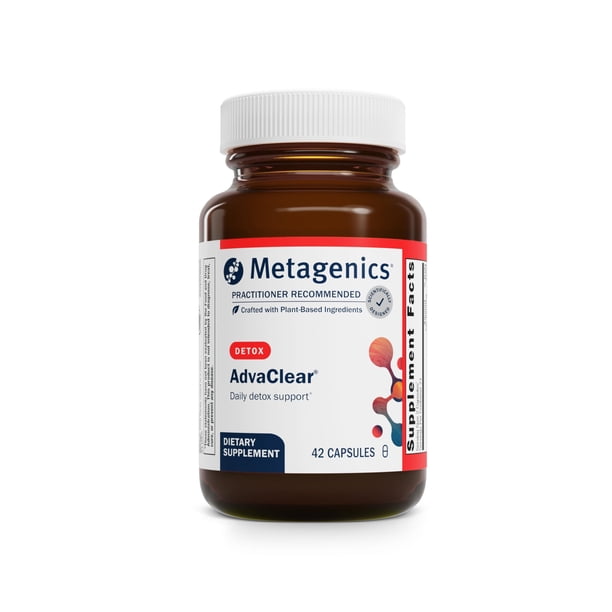Suplemento desintoxicante Metagenics AdvaClear 42 cápsulas | Bodega ...