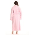 Just Love Velour Kimono Robe Hooded Bath Robes for Women Maxi Length ...