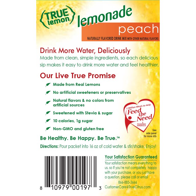 Stevia Drink Mix Lemonade