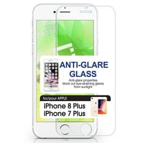 iPhone 8 Plus / 7 Plus / 6S Plus / 6 Plus amFilm Premium Tempered Glass Screen Protector (2 Pack ...