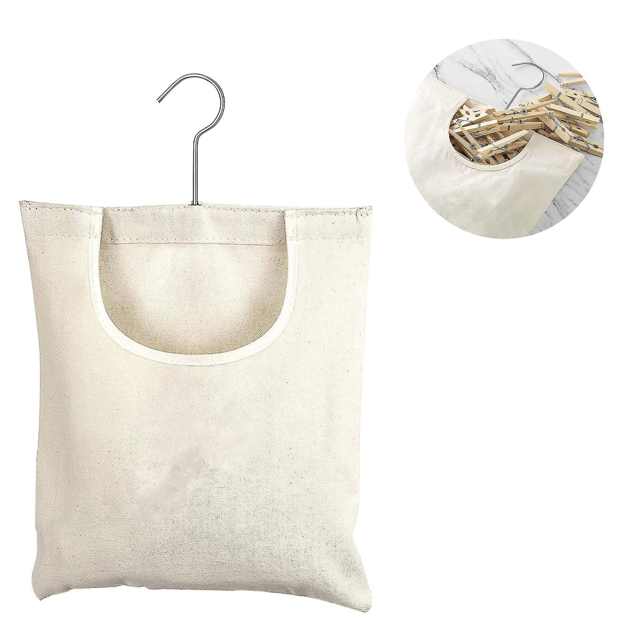 2pcs Peg Bag, Clothes Peg Storage Bag Portable Hanging Clothespin Bag ...
