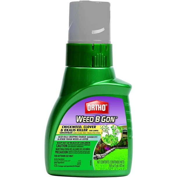 Ortho Weed B Gon Chickweed Concentrate Clover & Oxalis Killer for Lawn ...