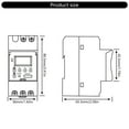 LCD Programmable Timer Relays Daily Weekly Industrial Timer Switches ...