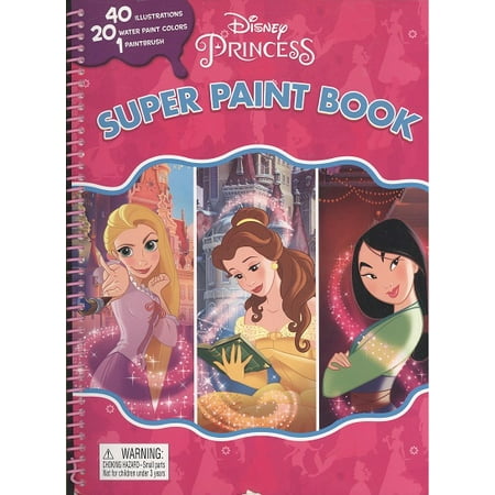 Disney Princess Super Paint Book | Walmart Canada