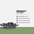 Professional Automotive in Bulk – 100PCS Front Bumper Push-Type ...