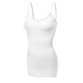 Emmalise Women's Basic Casual Long Camisole Adjustable Strap Cami ...