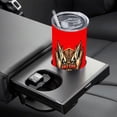 20 oz Stainless Steel Insulated Tumbler - Fierce Tribal Wolf Design ...