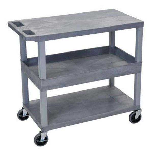 Three Shelf Utility Cart - Walmart.com - Walmart.com