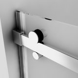 Craft + Main Lgrlsc6074-Cl Lagoon 74" High X 60" Wide Sliding Frameless ...