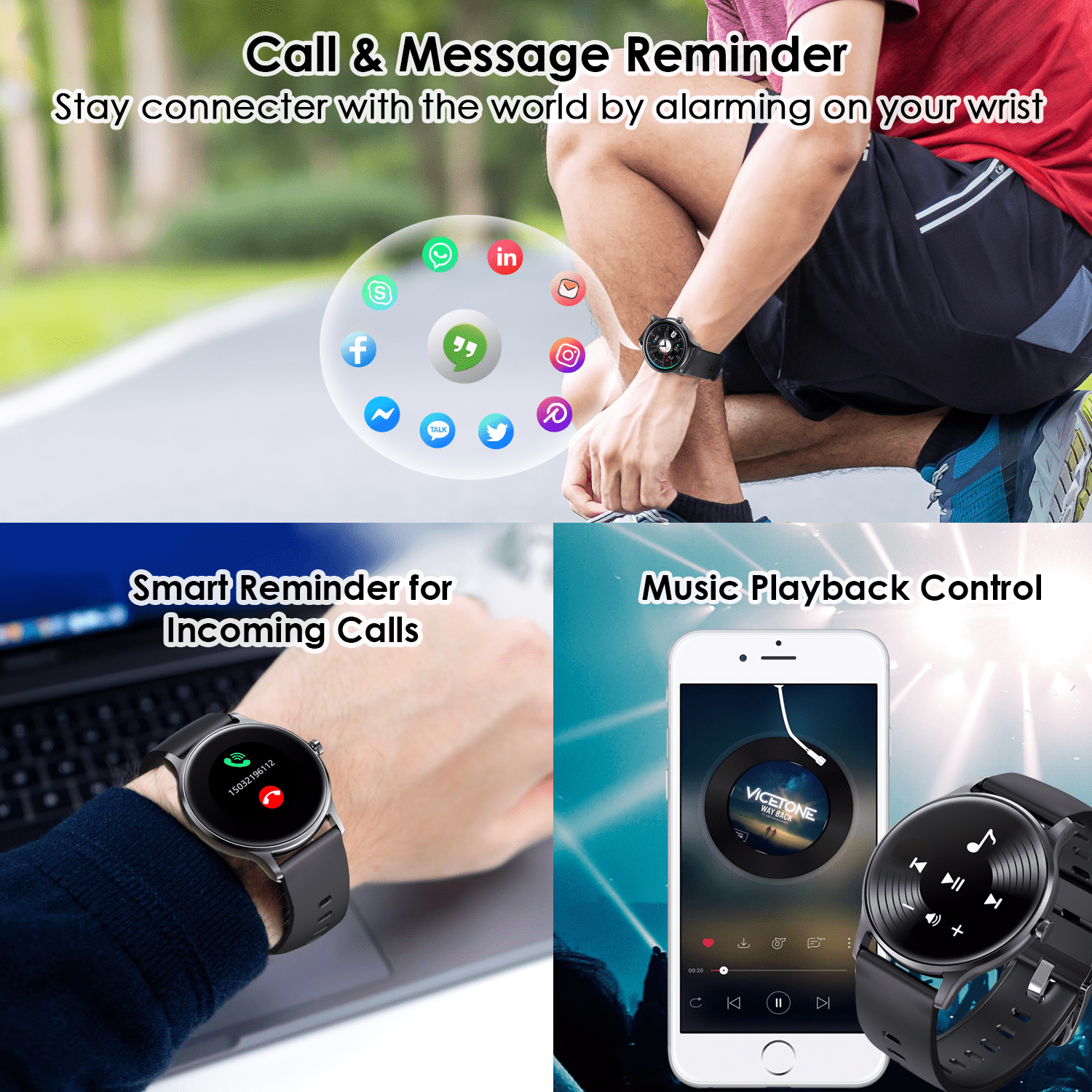 Buy PINGKO Smart Watch Women And Men HD Display Heart Rate Blood Oxygen ...