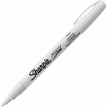 Sharpie Oil-Based Permanent Paint Marker, Fine Point, White - Walmart.com