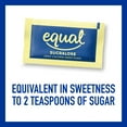 Equal Sucralose Zero Calorie Sweetener Packets, Sugar Free, 100 Ct ...