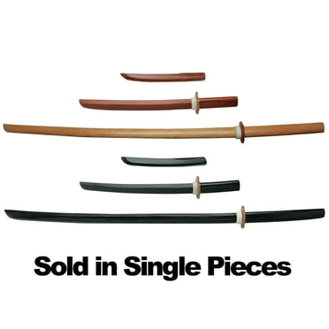 40" Bokken Sword, Japanese Kendo Katana Wooden Samurai Training Sword - Walmart.com