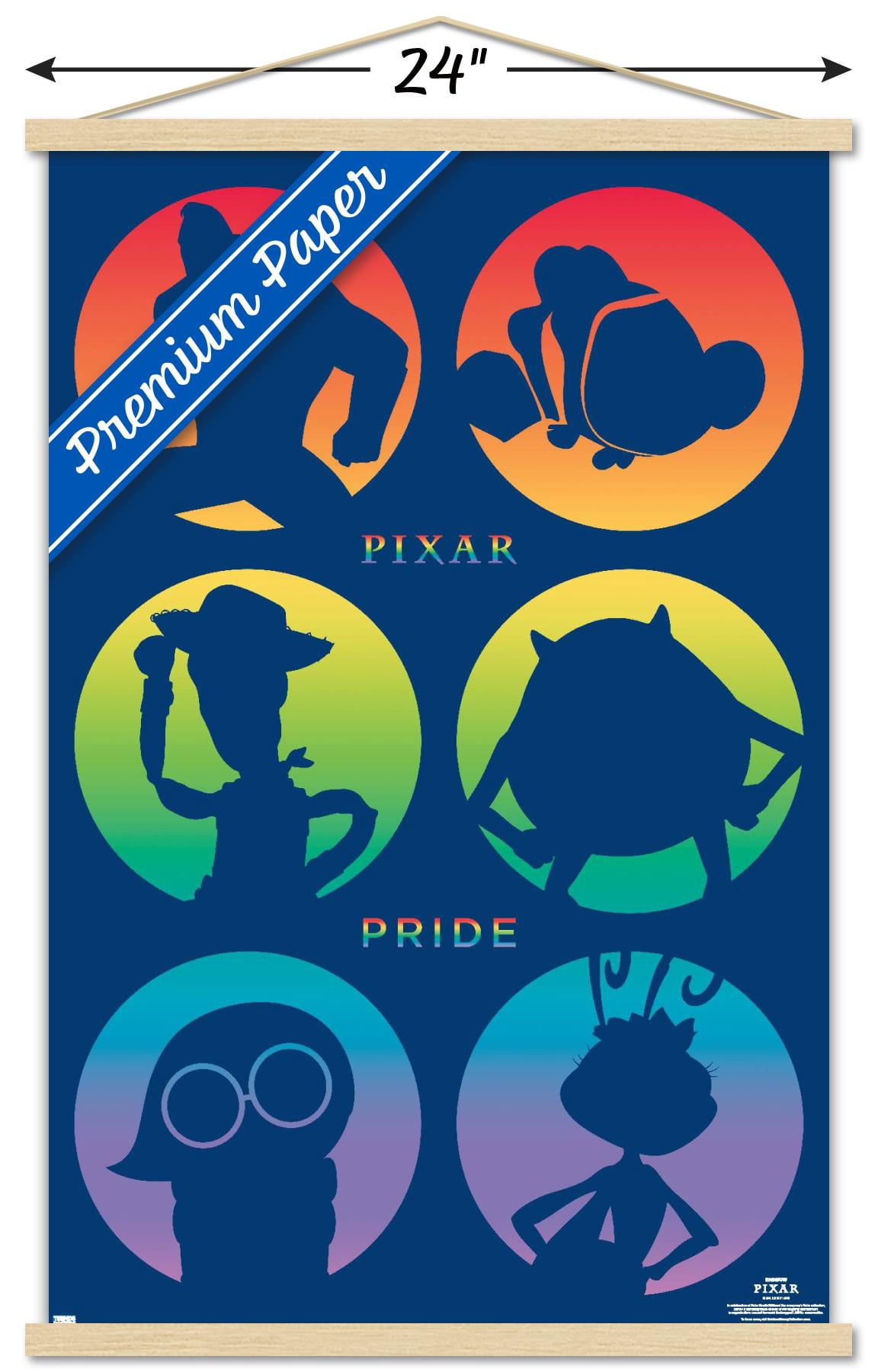 Pixar Minimalist Poster