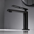Bathroom Sink Faucet, Under Counter Basin Faucet, Double Hollow Handle ...