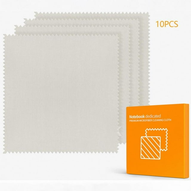 10 Pack Medium Microfiber Cleaning Cloths for TV LCD Phone Screens ...