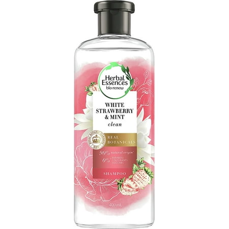 Herbal Essences Bio:Renew Shampoo 400ml White Strawberry & Mint ...