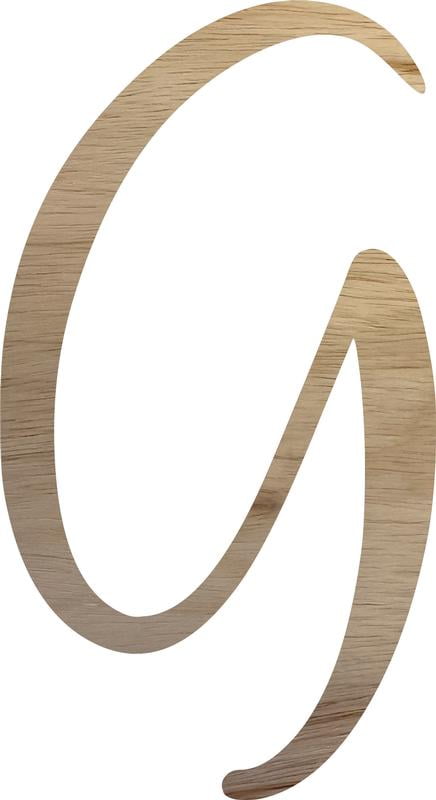 Wooden Craft Christmas Letter G, Blank Craft 22'' Tall Letter, Alphabet ...