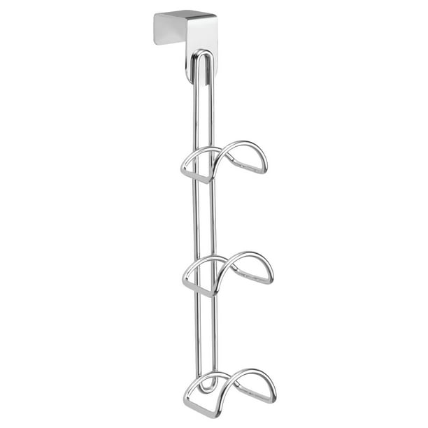 Interdesign Classico Over The Door Closet Organizer Silver