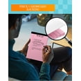 5x8 Colored Legal Note Pads, 12 Pack/Small Writing Pads, Lined Notebook ...