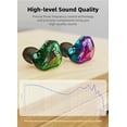 ASIASN-Wired Earbuds,TK1 in Ear Monitors HiFi IEM,Noise Concelling ...