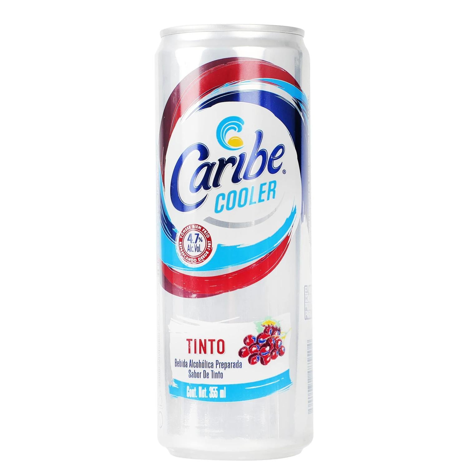 Licor Caribe Cooler Tinto 355 ml | Bodega Aurrera en línea