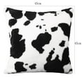 Herrnalise Home Decoration Cow Pattern Plush Pillowcase Animal Pattern ...