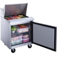 NSF 29'' W Commercial Refrigerator Sandwich&Salad Prep Table 7 Cu.Ft ...