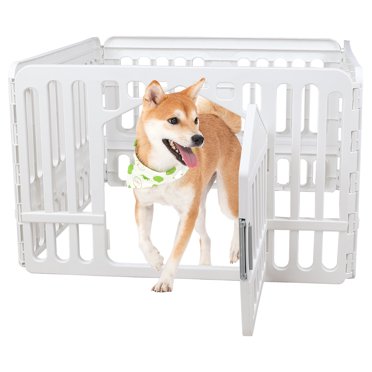 Blue Beagle Pet Exercise Pen, 36" Large Indoor & Outdoor Playpen for ...
