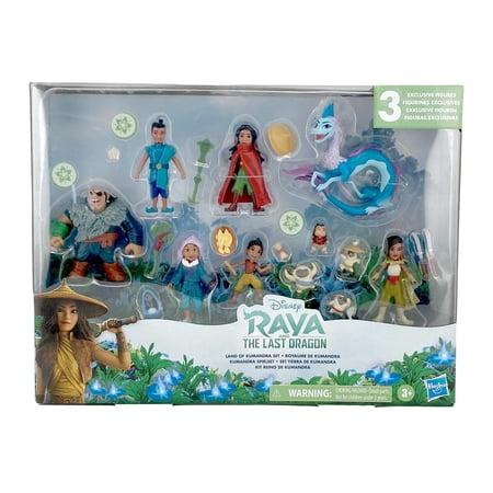 Disney Raya the Last Dragon Land of Kumandra Set with 3 Exclusive ...
