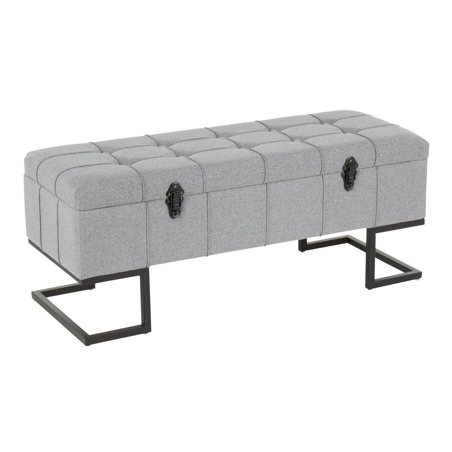 Midas Contemporary Storage Bench by LumiSource - Walmart.ca