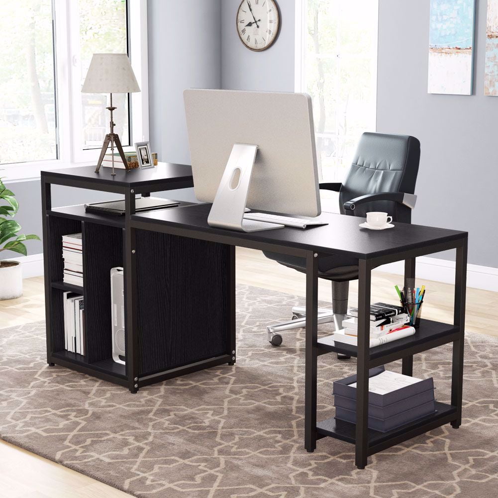 Tribesigns Computer Desk with Storage Shelf and Australia | Ubuy