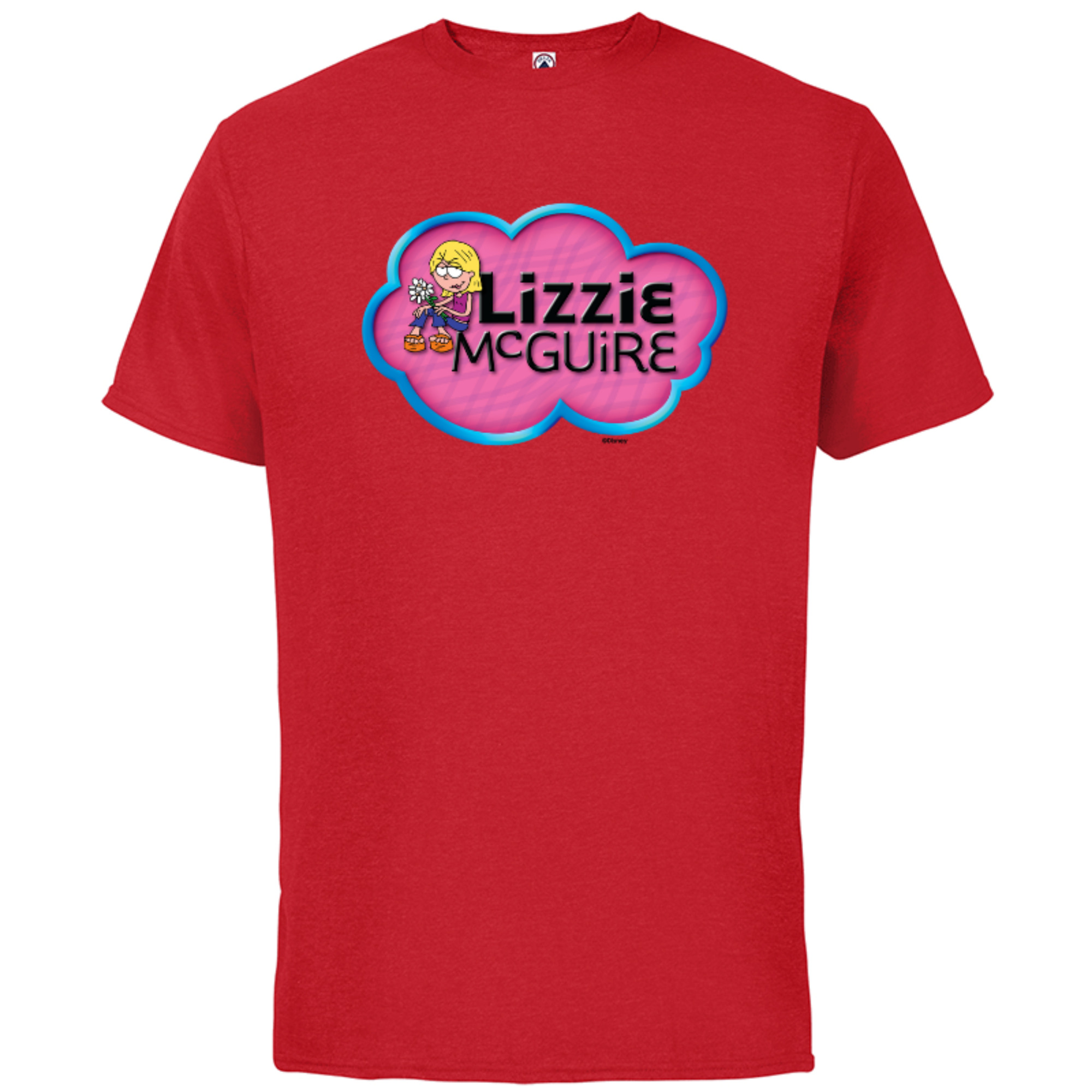 Disney Lizzie McGuire Animated Lizzie Logo - Short Sleeve Cotton T ...