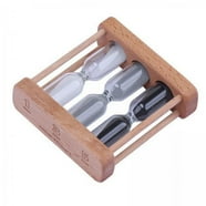 RENACLIPY ul Violet Hourglass Glass Timer for Kids and Home Decor ...