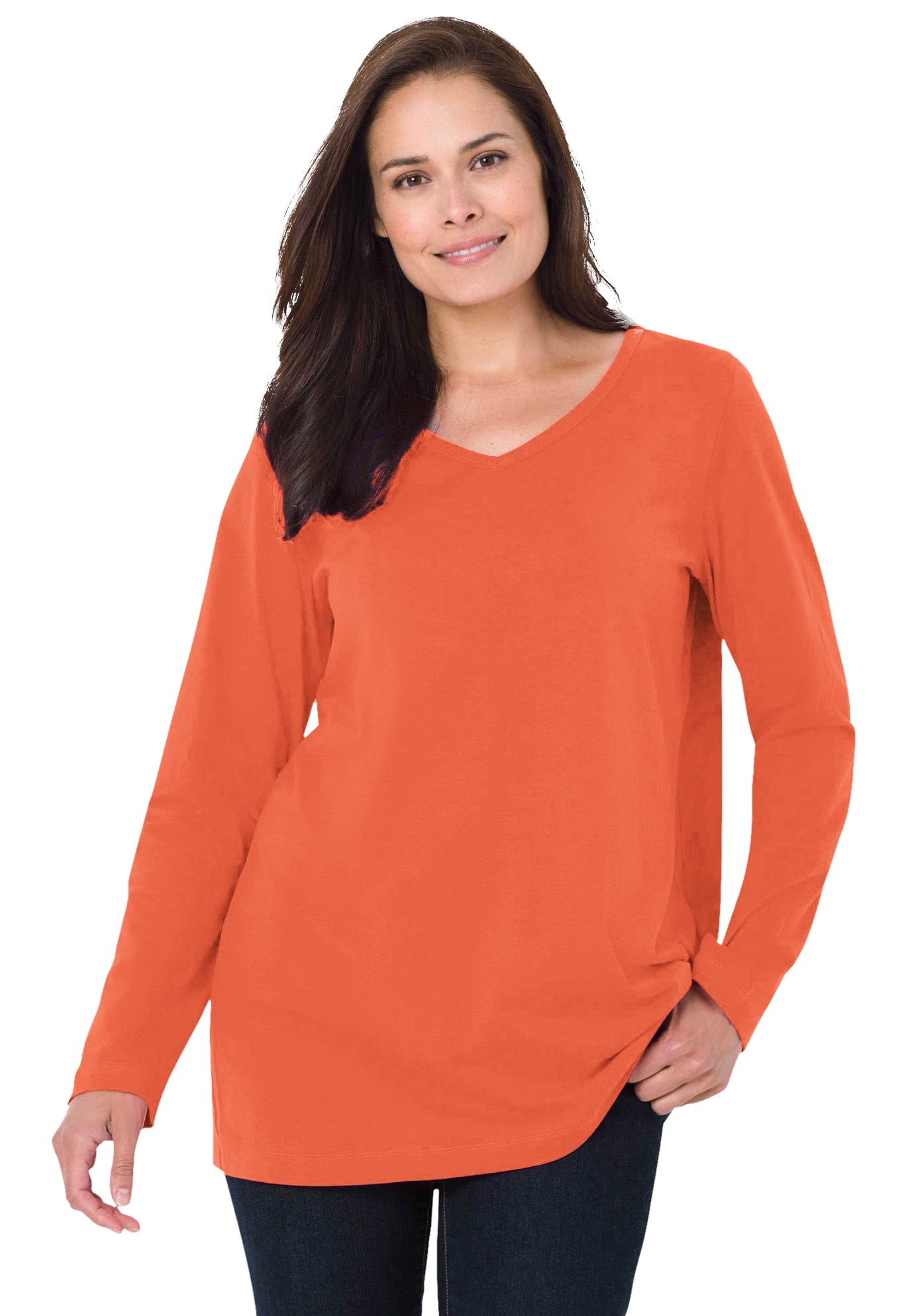 Clothing Shoes And Jewelry Knits And Tees Woman Within Womens Plus Size