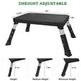 RV Step Stool Folding Platform Step with Anti-Slip Surface, Rubber Feet ...