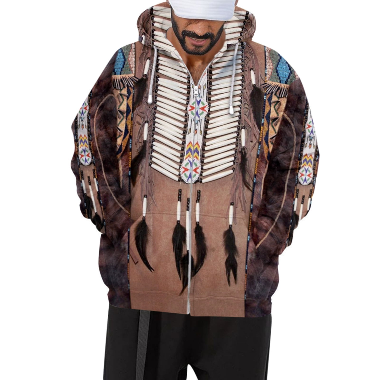 Click here for Huitkmm Cropped Hoodie Nation 3d Digital Print Cos... prices