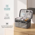 "TGCUR Medicine Storage and Organizer Bag, Double-Layer Portable Pill ...