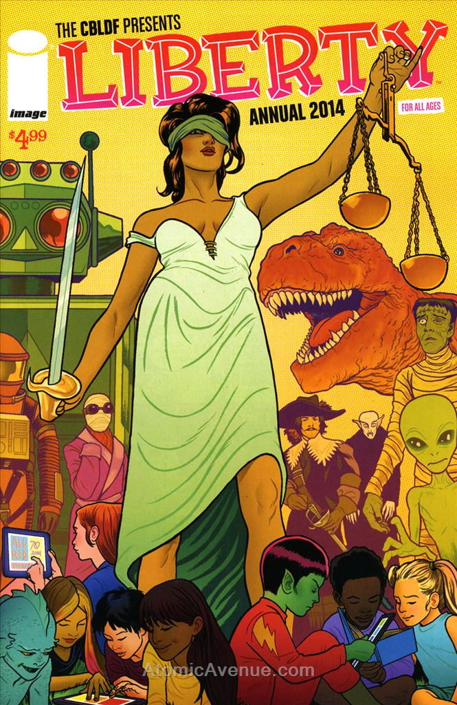 CBLDF Presents, The: Liberty Comics Annual #2014A VF ; Image Comic Book ...