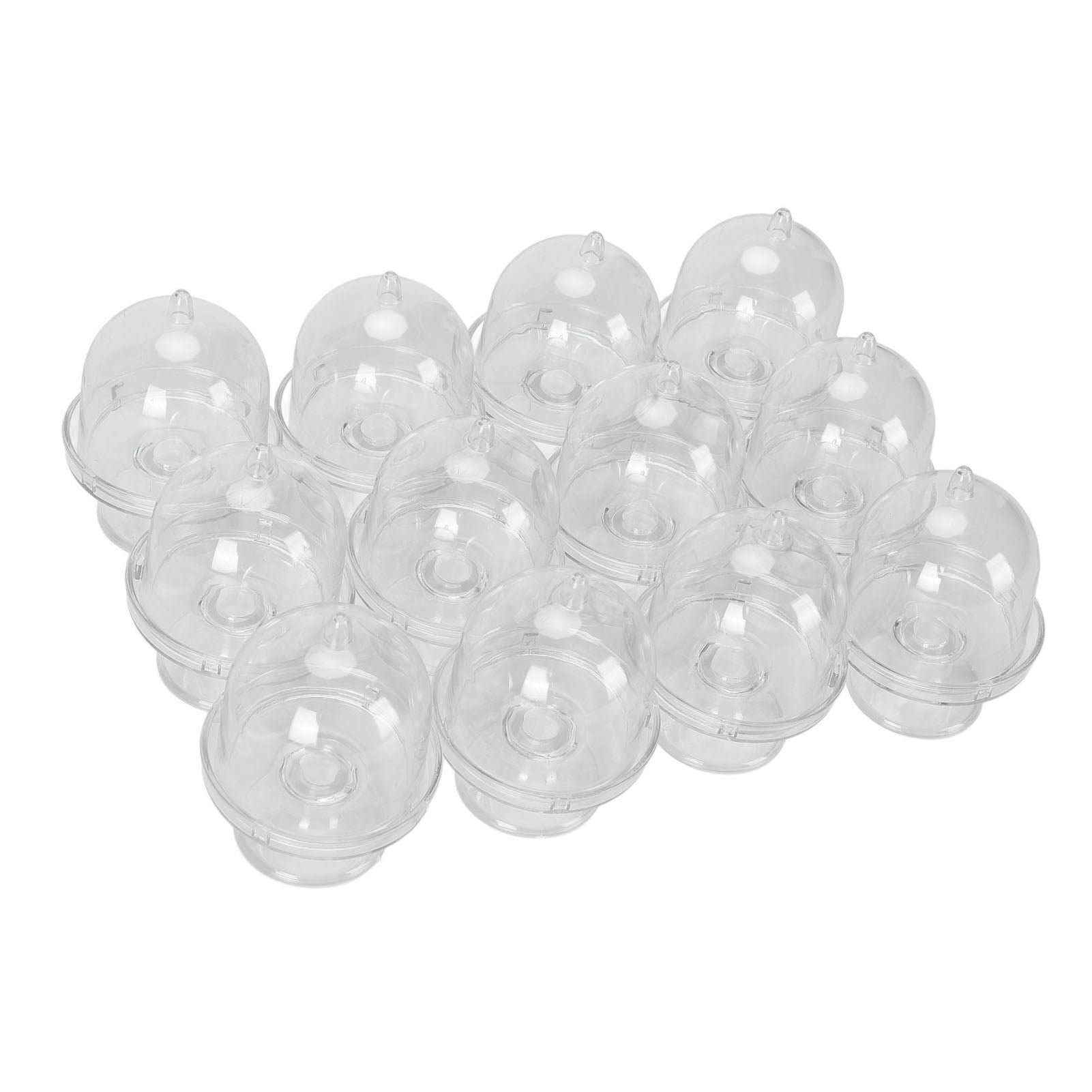 Mini Platón para Pastel de Plástico Transparente, 12 Uds., Conpa ...
