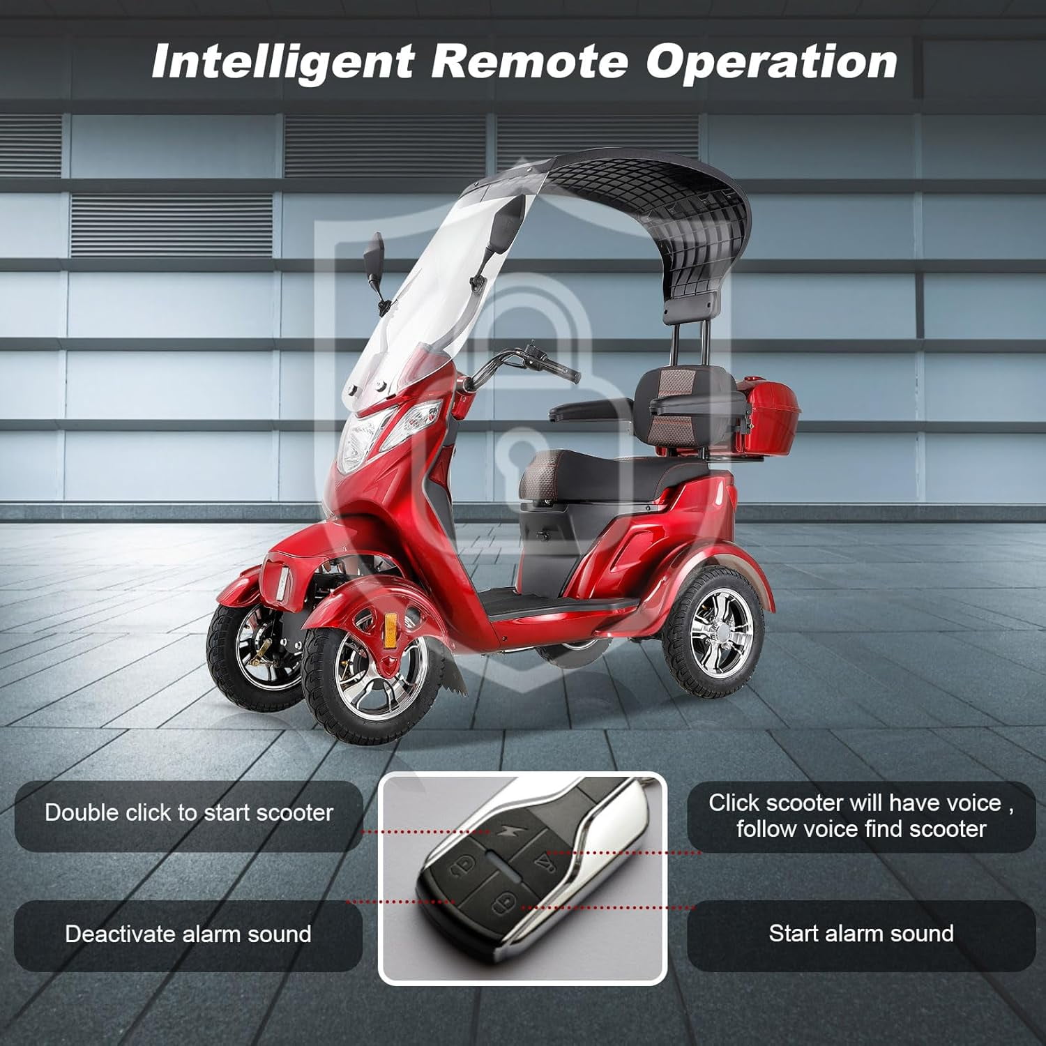 Mobility Scooters Secure Electric Powered, Philippines | Ubuy