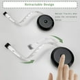 JABUUO Round Tape Measure All Black Mini Telescopic Tape 150 cm ...