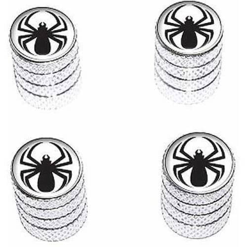 Spider Black Spiderman Tire Rim Wheel Aluminum Valve Stem Caps ...