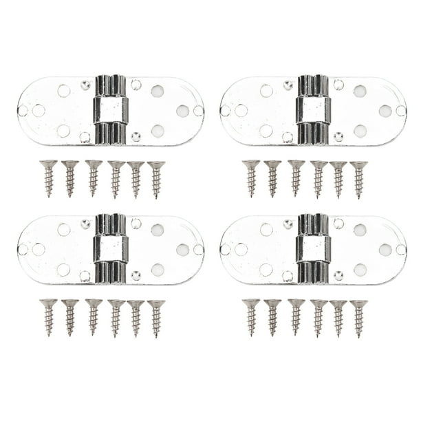 Folding Table Hinge,4 Sets 180 Degree Sewing Machine Table Hinge Table ...