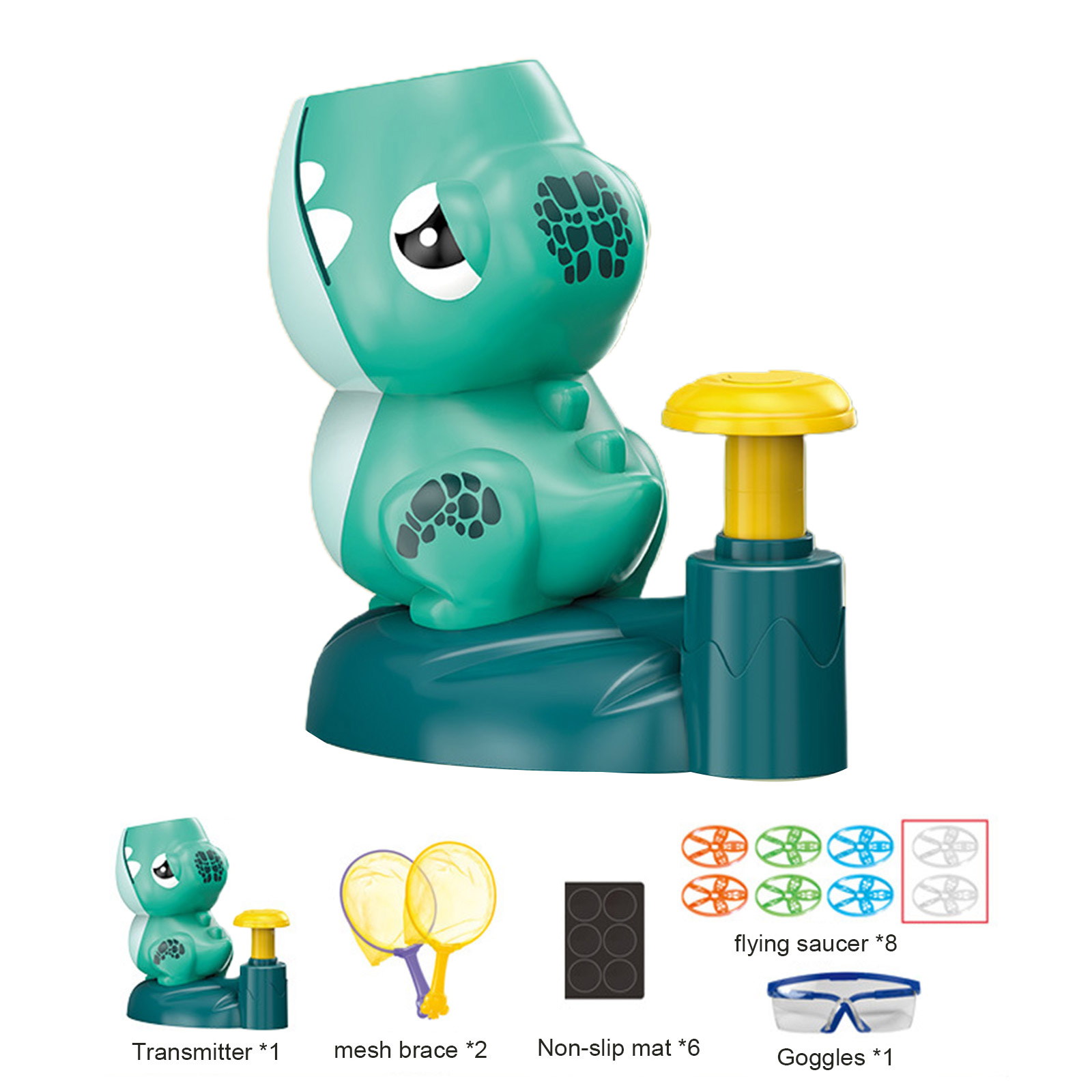 Outdoor Toys Flying Disc Launcher: Outside Toys For Kids Ages 4-8 8-12 ...