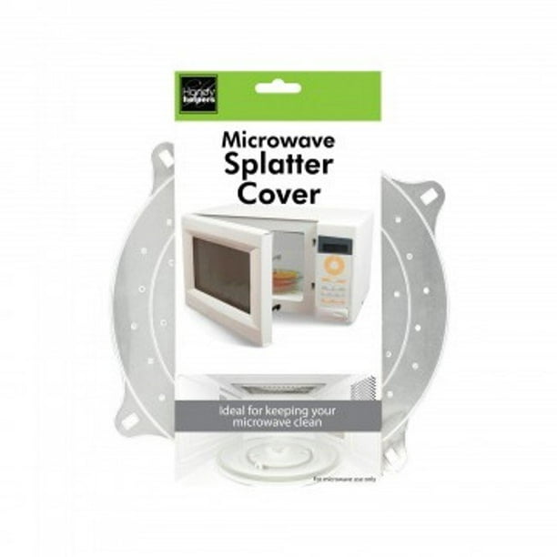 Handy Housewares 10" Round Vented Microwave Splatter Guard Food Bowl ...