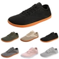 AUDeals Womens Sneakers Slip On Wide Head Barefoot Cycling Flying Woven ...