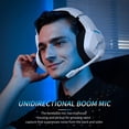 BINNUNE 2.4G Wireless Gaming Headset with Microphone for PS5 PS4 ...